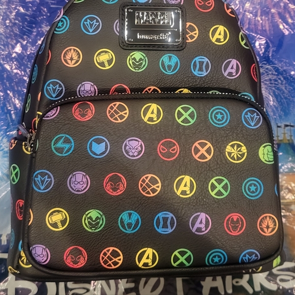 Loungefly | Bags | Disney Parks Pride Collection Marvel Icons Loungefly ...